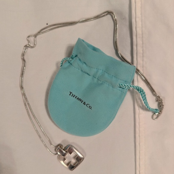 Tiffany & Co. | Jewelry | Vintage Tiffany Co Silver Large Huge Stencil ...